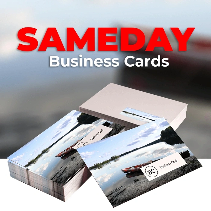 Same day business cards near me store